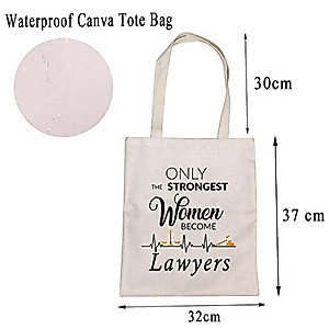 MBMSO Lawyer Tote Bag Attorney Gifts Lawyer Handbag Law Student Gifts only the Strongest Women Become Lawyers Shoulder Bag (Lawyer Tote Bag)