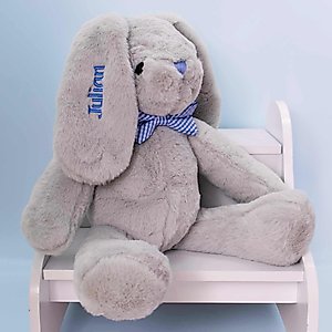 DIBSIES Personalized Hoppity Floppity Bunny 18" (Pink)