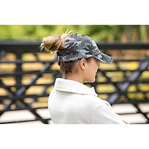 Funky Junque Criss Cross Hat w/Buttons Bundle - Black & Burgundy (2 Pack)