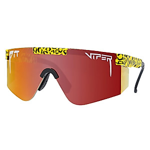 Pit Viper The 2000 Sunglasses (The Carnivore with Z87+ Red Lens)