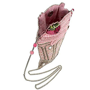 Mary Frances womens Shake It Up Crossbody, Pink, One Size US