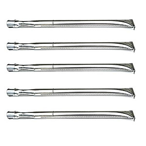Direct Store Parts DA112 (5-Pack) Stainless Steel Burner Replacement for Nexgrill, Charmglow, Costco, Kirkland, Permasteel, Perfect Glo, Sterling Forge Gas Grill (5)