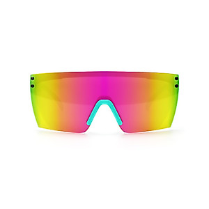 Heat Wave Visual Lazer Face Aqua Splash Custom Sunglasses