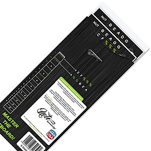 5 String Bass Guitar Fretboard Note Map Decals/Stickers