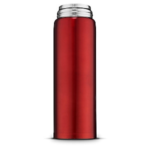 Kids Stainless Steel Thermos Water Bottle Keeps Drinks Hot & Cold All Day Large 12oz. Capacity,Easy Button Pop Lid for Toddler Double Wall insulated Leakproof Technology by Smile My Baby