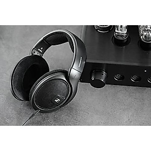 Sennheiser HD 560 S Over-The-Ear Audiophile Headphones - Neutral Frequency Response, E.A.R. Technology for Wide Sound Field, Open-Back Earcups, Detachable Cable, (Black) (HD 560S) (Renewed) HD 560S