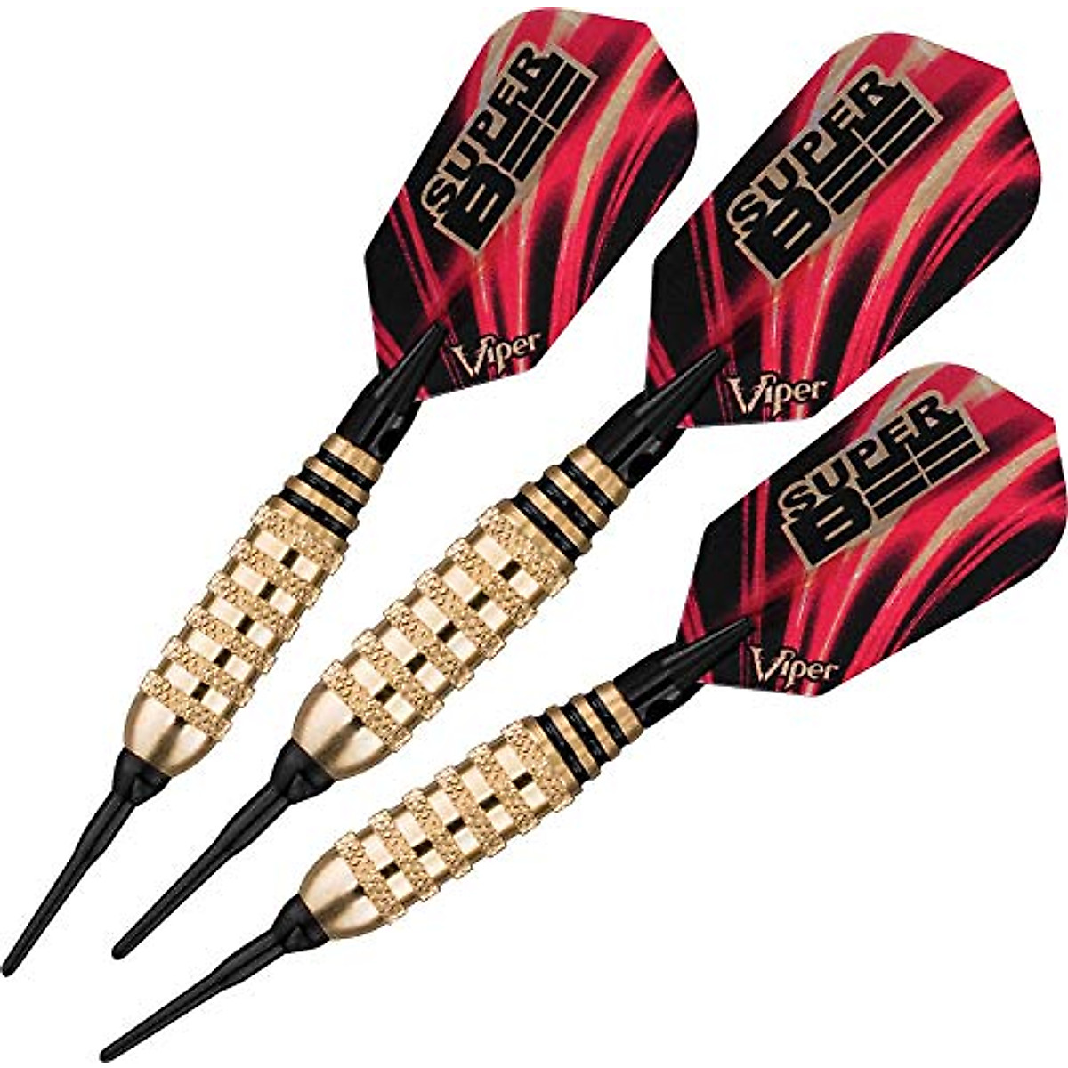 Viper by GLD Products Super Bee Soft Tip Darts: Brass, 16 Grams