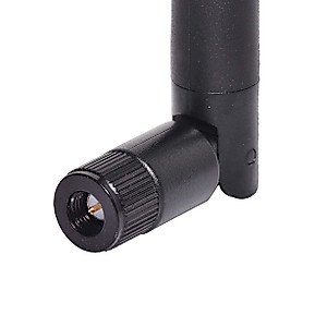 Bingfu Dual Band WiFi 2.4GHz 5GHz 5.8GHz 6dBi SMA Male Antenna (2-Pack) for Wireless Vedio Security IP Camera Recorder Surveillance Recorder Truck Trailer Rear View Backup Camera Reversing Monitor