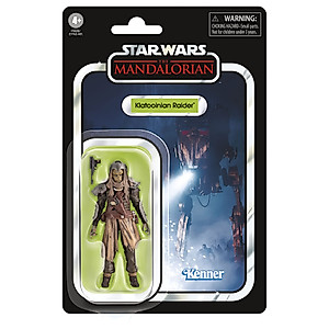 STAR WARS The Vintage Collection Klatooinian Raider Toy, 3.75-Inch-Scale The Mandalorian Action Figure, Toys for Kids Ages 4 and Up