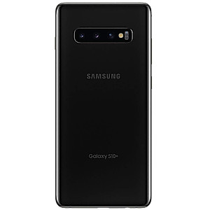SAMSUNG Galaxy S10+ Plus (512GB, 8GB) 6.4" AMOLED, Snapdragon 855, 4G LTE (US Model Fully Unlocked for T-Mobile, AT&T, Verizon, Global) G975U1 (w/Fast Wireless Charger, Black)