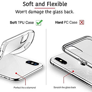 Case for Oukitel WP8 Pro 6.49 Inch, with [2 x Tempered Glass Screen Protector] KJYF Clear Soft TPU + Hard PC Ultra-Clear Anti-Scratch Anti-Yellow Case for Oukitel WP8 Pro - Cat or Tiger