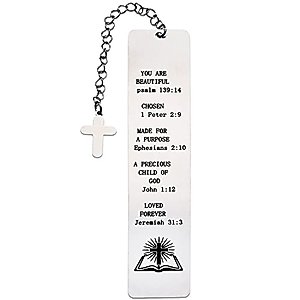 Valporia Christian Bookmark Bible Bookmark Christian Gifts for Women/ Men Faith Inspirational Gifts for Women Religious Gifts for Women/ Men