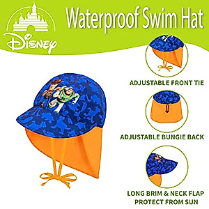 Disney Toy Story Beach Hat for Boys, Toy Story 4 Swim Hat for Kids, Baby Hat Toy Story for Boys, Toddler Kids Sun Hat