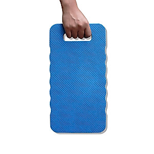 Gardzen 6-Pack Garden Kneeling Cushions - For Gardening, Baby Bath, Yoga, Pilates, Exercise, 16"x8"x1", Blue