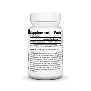 Source Naturals Vitamin D-3 5000 iu Supports Bone & Immune Health* - 200 Softgels