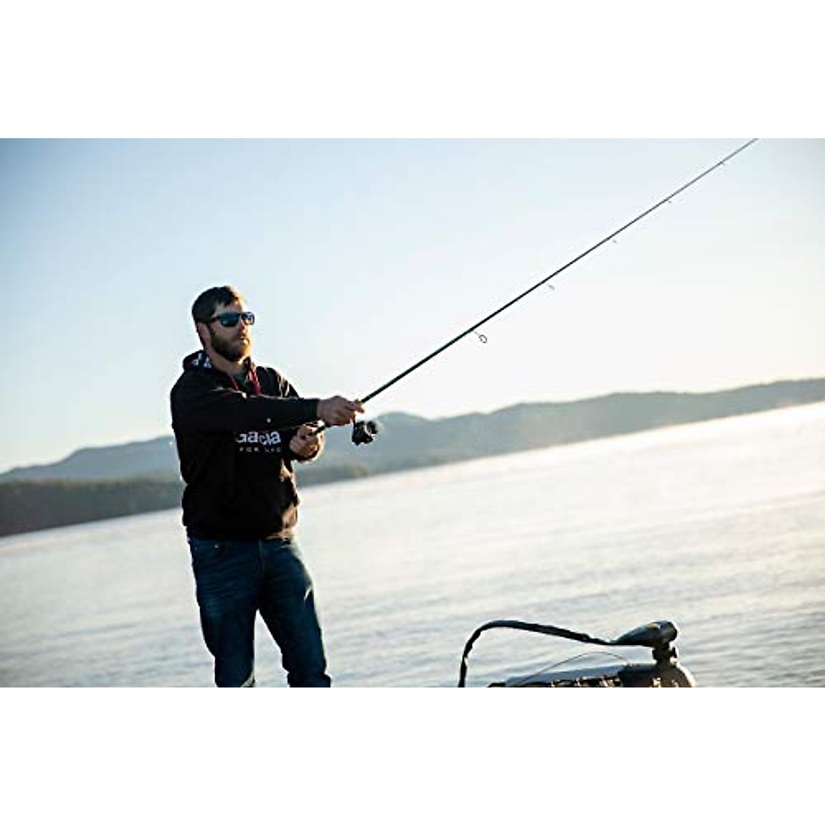 Abu Garcia Virtual Casting Fishing Rod, Green, 7'3" - Heavy - 1pc