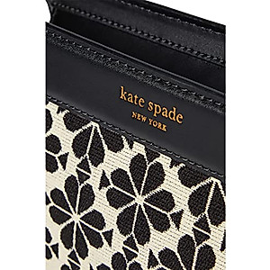 Kate Spade New York Spade Flower Jacquard Medium Crossbody Cream Multi One Size