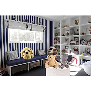 Shelf Cube Storage Organizer Bins,Rectangular Woven Basket for Living Room,Decorative Closet Storage Basket,Skin-friendly Rope Basket for Shelves,2 Pack