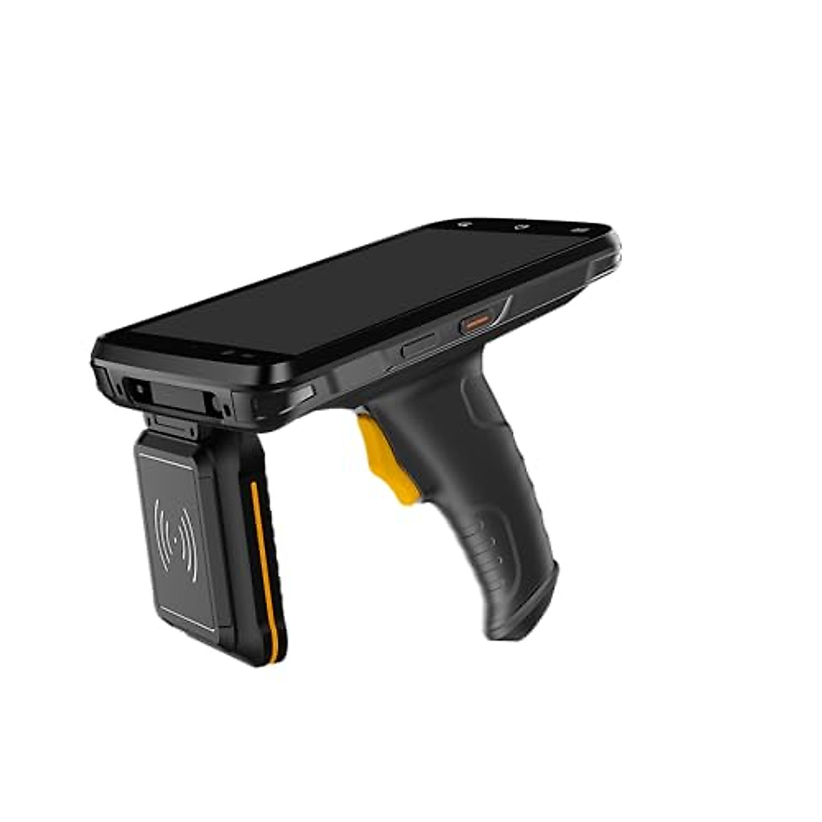 6 Inch Rugged PDA Android Barcode Scanner, UHF RFID Reader 4G LTE Data Terminal Android 12.0 with 1D 2D QR Scanner, Rugged PDA Wi-Fi BT GPS for Inventory Stock Control