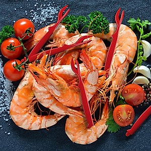 12Pcs Crab Legs Crackers, Crab Tools Set Crackers Picks Tools for Lobster, Crab, Crawfish, Prawns, Shrimp, Easy Opener Shellfish Picks Knife, Seafood Tools