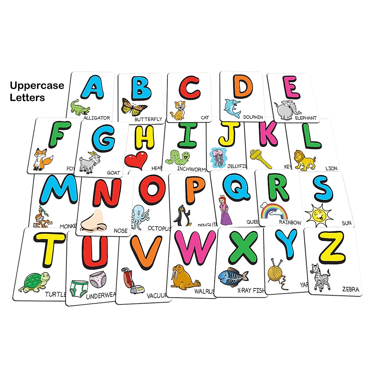 Alphabet Slap Jack® | Play 4 Alphabet Games Including Alphabet Go Fish, Slapjack, ABC Letter Matching or Flash Cards | Learn Upper & Lowercase Letters and Sounds | Build CVC Words | PreK to 1st Grade