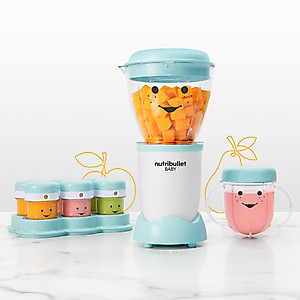 NutriBullet NBY-50100 Baby Complete Food-Making System, 32-Oz, Blue