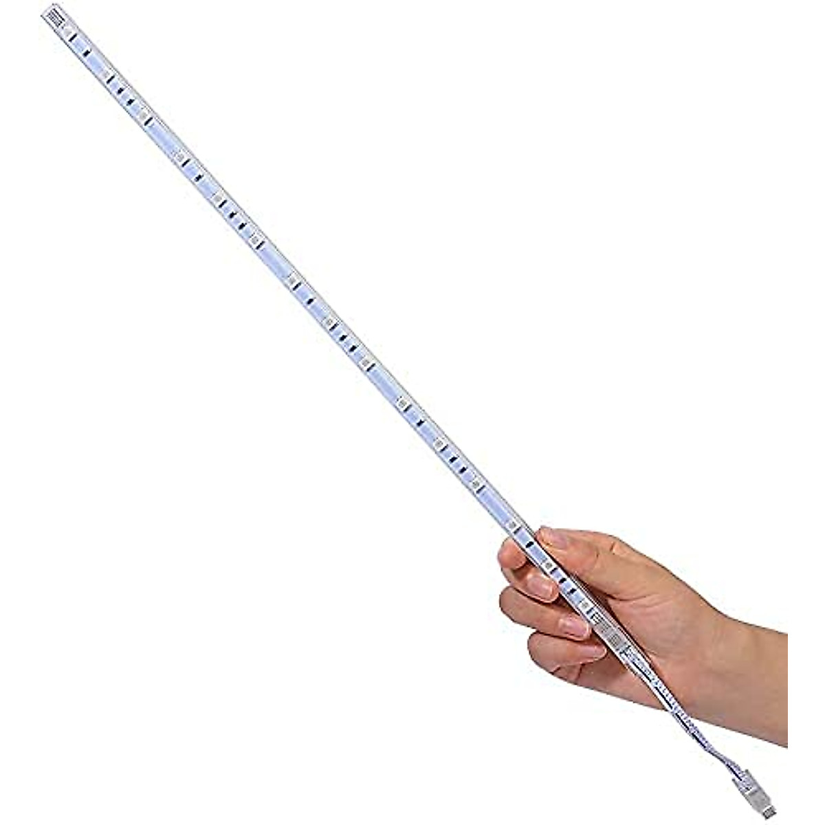 Cefrank 4X 16 Inches (40cm) Linkable RGB LED Light Bar Kit for Display Cabinet - Multi-Colors