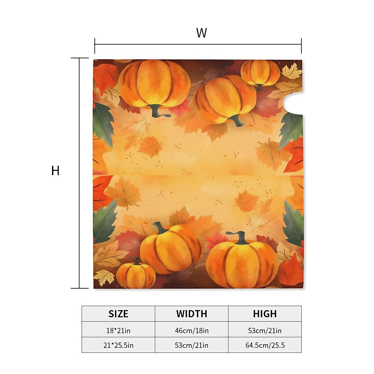 Ouqiuwa Fall Sunflowers Pumpkins Butterfly Maple Leaf Thanksgiving Welcome Magnetic Mailbox Cover, Mailbox Wrap Decorative for Garden Yard Home 21x18 in