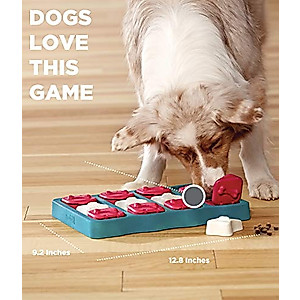 Outward Hound Nina Ottosson Dog Brick Interactive Treat Puzzle Dog Toy, Intermediate