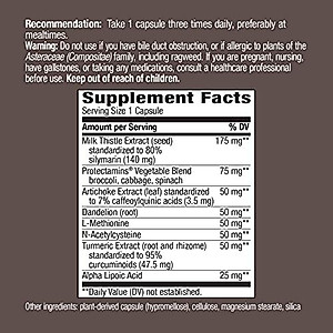 Nature's Way Super Thisilyn Advanced Detox Formula LIver Support, 60 VCaps