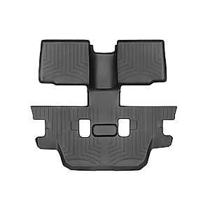 WeatherTech FloorLiner for Ford Explorer (443596) - One Piece - 2nd and 3rd Row Coverage, Black