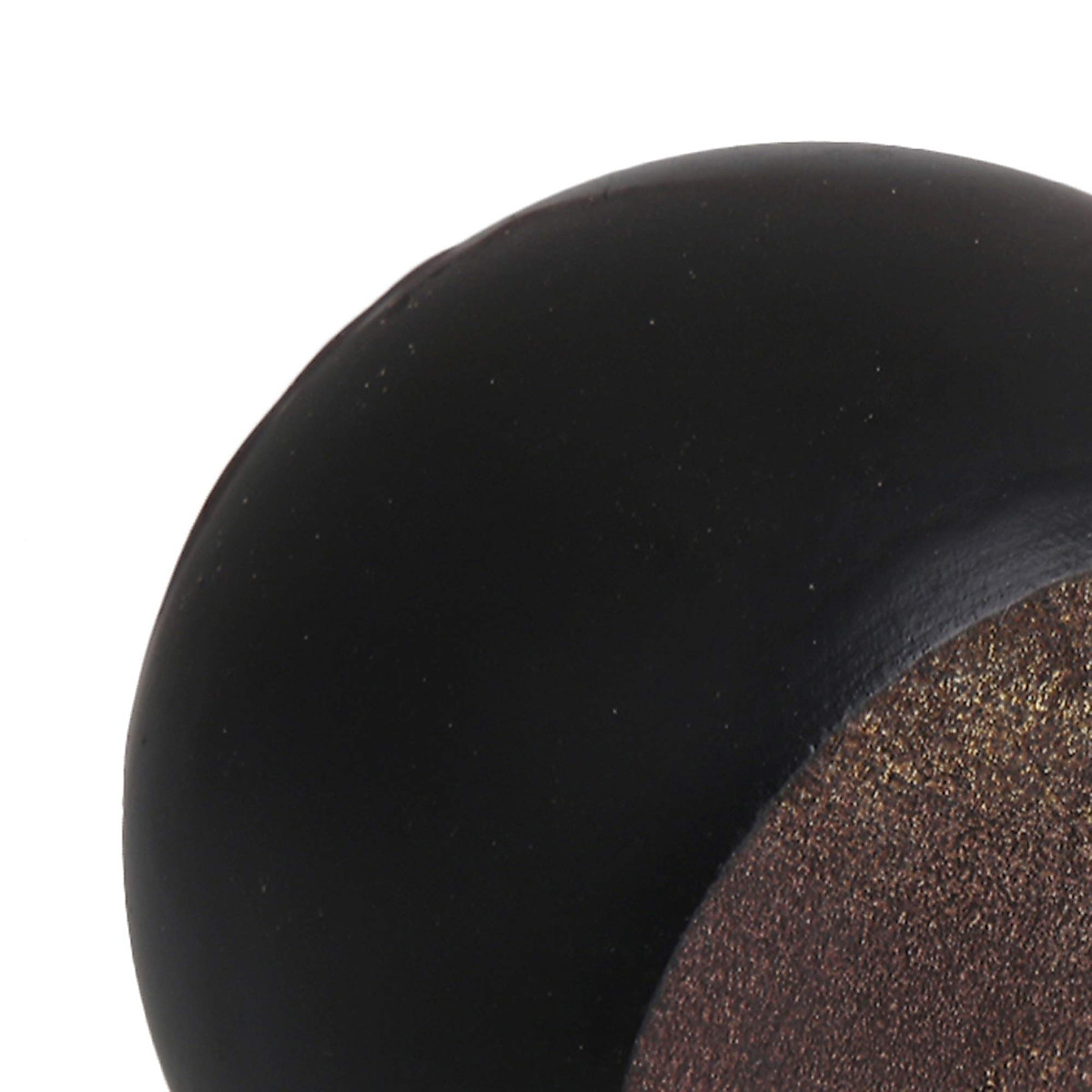 4pcs 40mm Height Brown Eucalyptus Wood Round Bun Furniture Feet Sofa Cabinet Couch Legs