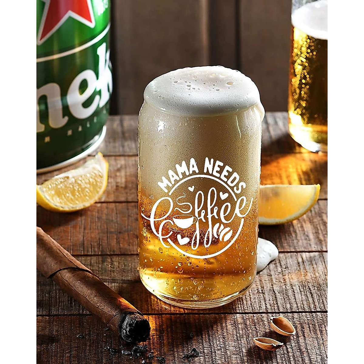 Mothers Day Gifts For Mom, Wife, Women -Gifts For Mom From Daughter, Son, Kids - Best Birthday Gifts For Mom, Mother, Wife, New Mom, Bonus Mom, Mama From Daughter, Son, Husband - 16Oz Coffee Glass