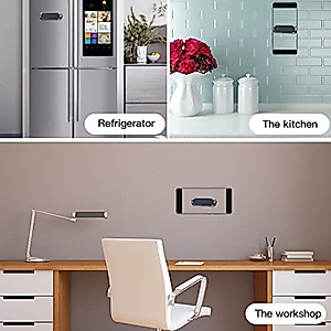 Xspeedonline 4Pcs Strip Shape Magnetic Car Phone Holder Stand for iPhone Magnet Mount Accessories Fit Most Cars - Black