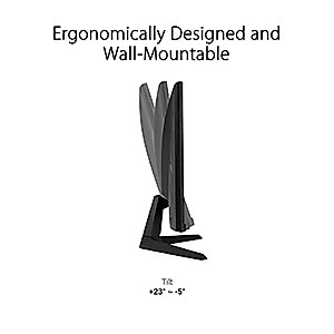 ASUS TUF Gaming 27" 1080P Gaming Monitor - Full HD, 165Hz (Supports 144Hz), 1ms, Extreme Low Motion Blur, FreeSync Premium, Shadow Boost, Eye Care, HDMI, DisplayPort, Tilt Adjustable - VG277Q1A,Black