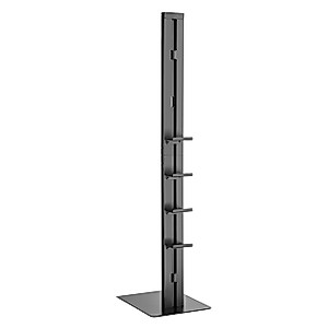 Mount Plus HAB2-HS Premier Aluminum Storage Stand Made for Dyson V15 V12 V11 V10 V8 V7 V6 Cordless Stick Vacuum Cleaner And Floor Robot With 8 Attachment Holders