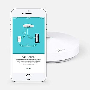 TP-Link Deco M5 Wi-Fi System (Single Pack) – Router Replacement for Secure Whole Home Coverage (Renewed)