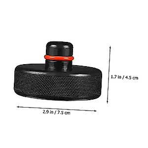 VICASKY 2pcs Rubber Mat Frame Holder Stand Tool Stand Jack Stand Rubber Pad Car Accesories Frame Rail Protector Car Repair Accessories Jack Accessories Auto Jack Pad Protection Stabilizer