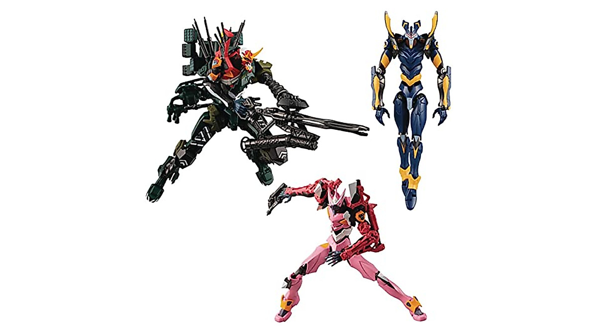 Bandai Evangelion EVA Frame 3 Box Set - Customizable 5.3" Models