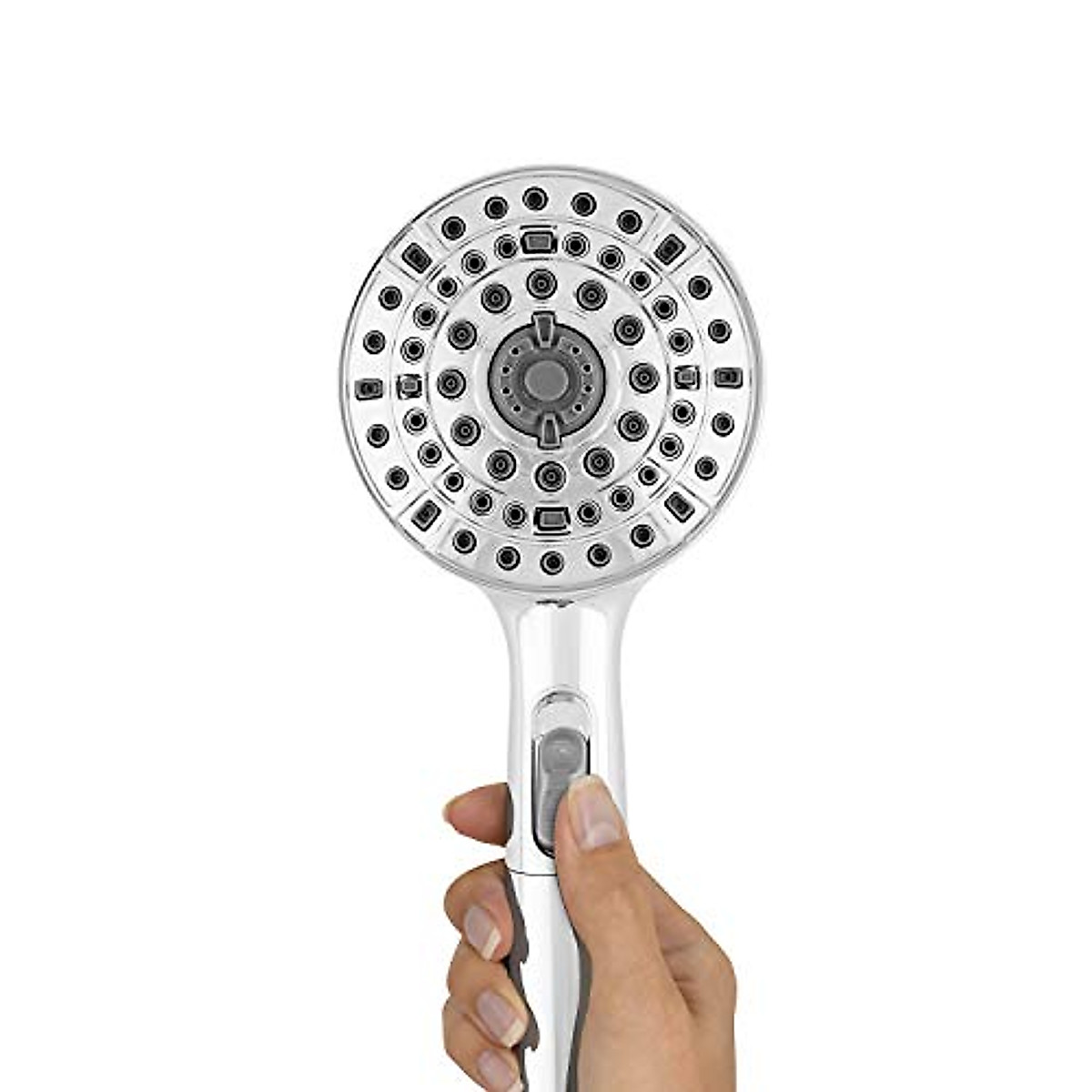 Waterpik 7-Mode PowerPulse Massage Hand Held Chrome Shower Head with EasySelect, VOT-663E
