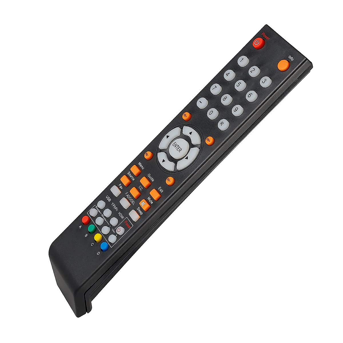 Universal Replace Remote Control 8142026670003C Fit for All Most Sceptre TV LED HDTV LCD Remote