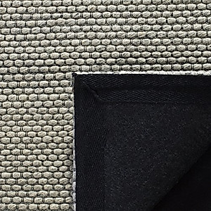 SAFAVIEH Natura Collection Area Rug - 8' x 10', Grey, Handmade Wool, Ideal for High Traffic Areas in Living Room, Bedroom (NAT801C)