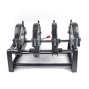 TFCFL Pipe Welder, Manual Tube Butt Fusion Welding Machine 4 Clamps for PE PP PB PVDF HDPE PVC 2.48"-6.30" (63-160mm)