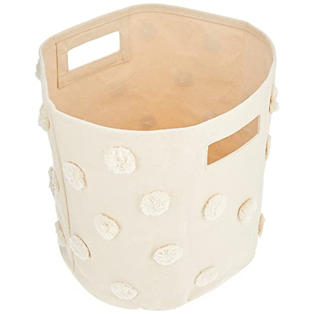 Pehr Pom Pom Bin, Natural , 12x13 Inch (Pack of 1)