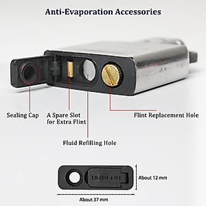 Universal Lighter Replacement Repair Kit Pack for Petrol Gas Fluid Lighter Oil Lighter (200pcs Flint Stone,20pcs Wick,2pcs Tweezers,1pcs Rubber Felt Pad,1pcs U-Shaped Mini Scissors)-Gold