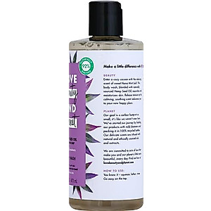 Love Beauty and Planet Body Wash Blissful Moisture for Dry Skin Hemp Seed Oil & Nana Leaf Vegan, Sulfate-free, Paraben-free, Cruelty-free 16 oz
