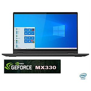 Lenovo Ideapad Flex 5 15.6" 500nits 4K UHD Touchscreen 2-in-1 Business Laptop, i7-1065G7, NVIDIA MX330, Win 10 Pro, Fingerprint, Type-C, Wi-Fi 6, WOOV 32GB MSD Card (16GB RAM | 512GB PCIe SSD)