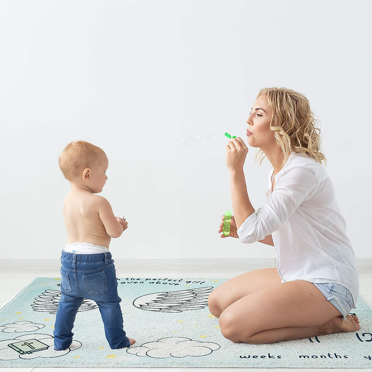 TSCTBA AOLDHYY ulu Christian Angel Wings Baby, Unisex, Monthly Garden Sculpture Outdoor Decoration