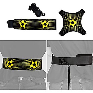 Soccer Training Equipment for Kids, Speed Agility Training Set, Agility Ladder 12 Rung 6M, Football Kick Trainer, 12 Disc Cones, Football Training Equipment Footwork Drills for Kids and Adults