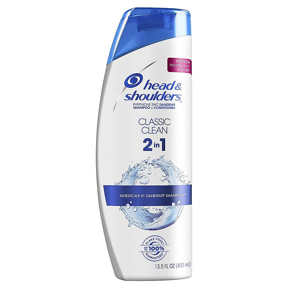 Head & Shoulders Shampoo Classic Clean 2-In-1 13.5 Ounce (400ml) (3 Pack)